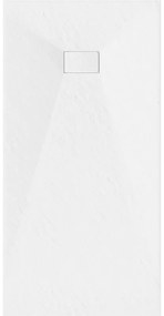 Mexen Hugo obdélníková vanička do sprchového koutu SMC 180 x 90 cm, Bílá - 42109018