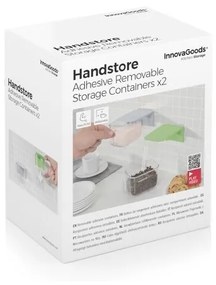 Přilepovací kuchyňské dózy Handstore InnovaGoods 2 ks