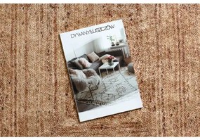 Dywany Luszczow Kusový koberec ANDRE pratelný Prýmek 1017 protiskluz, béžový Rozměr koberce: 80 x 150 cm