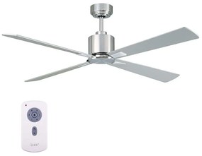 Lucci air | Lucci Air 210520 - Stropní ventilátor AIRFUSION CLIMATE dřevo/matný chrom + DO | FAN00026