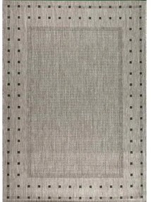 Kusový koberec Level 20329 silver/black Varianta: 200x290 cm