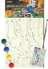 ARTLOVER 3D puzzle Pterosaurus / Překližka / S barvičkami a obtisky