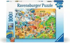 Ravensburger Puzzle: Zábava v každém ročním období / 100 dílků / od 6