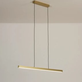 Závěsné designové LED svítidlo nad stůl Corciano Gold