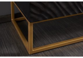 Massive home | Černá designová komoda 100 cm Scorpion mango