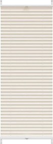 Plisované žaluzie / rolety Plisse 40 x 125 cm - krémové 240618