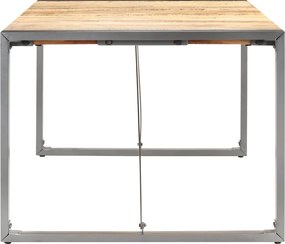Jídelní stůl 200 x 100 x 75 cm masivní hrubé mangovníkové dřevo 321565
