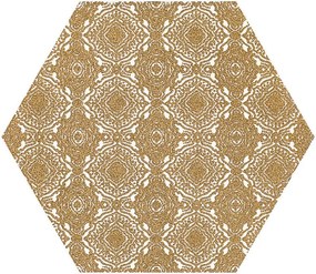 Ceramika Paradyz Dlažba Dekor Shiny Lines Gold E Heksagon 19,8x17,1 - 157733