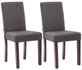 Jídelní židle Ålesund - 2 ks | tmavě šedé