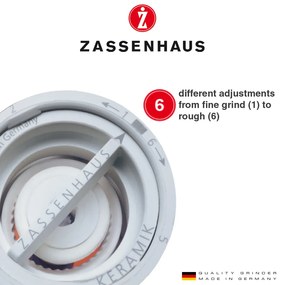 Zassenhaus Set mlýnků FRANKFURT olivové dřevo 18 cm