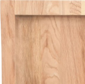Koupelnová deska hnědá 60x50x(2-6) cm ošetřený masivní dřevo 3156109