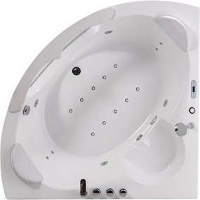BPS-koupelny Hydromasážní vana HYD-SIG635W 150x150 bez ohřevu