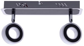 Bodové LED svítidlo Sole, 2x LED 10w, 4000k, ch/b