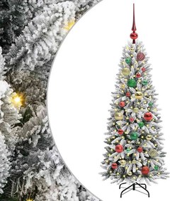 Umělý vánoční stromeček Bílá 120 cm PVC, plast, ocel a PE 3396029