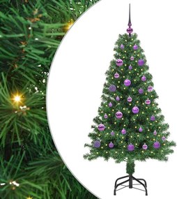 Umělý vánoční stromeček Zelená 150 cm PVC, ocel a plast 3396906