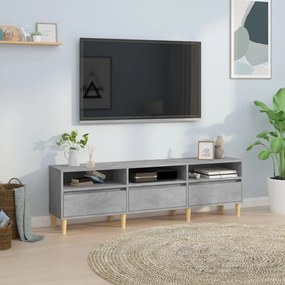 vidaXL TV skříňka 150 x 30 x 44,5 cm kompozitní dřevo [831915] Barva: Betonová šedá