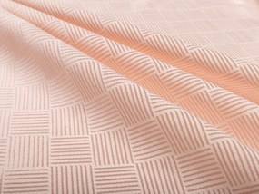 Biante Teflonový čtvercový ubrus Milano TF-048 - světle růžový 50x50 cm
