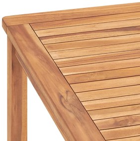 vidaXL Marketos Zahradní jídelní stůl 180 x 90 x 77 cm masivní teakové dřevo