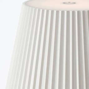 Brilliant G40445/75  Venkovní stojanová AKU lampa MACOBO bílá USB-A