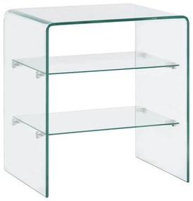 Konferenční stolek - tvrzené sklo | 50x40x56 cm