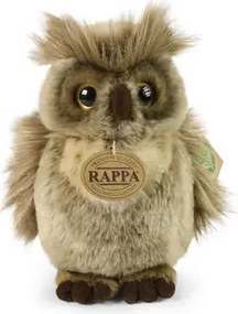 RAPPA Plyšový výr virginský 18 cm / ECO-FRIENDLY / od 0 měsíců