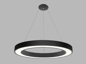 Led2 Závěsné LED svítidlo SATURN P-Z ø 80 cm, černá Varianty: 3000K/4000K Casambi TW