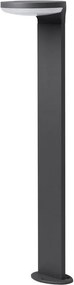 NV 9936102 Venkovní sloupkové svítidlo ENZI tmavě šedý hliník akrylový difuzor LED 15W 3000K 100-240V 180st. IP54 - NOVA LUCE