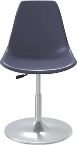 vidaXL Otočné jídelní židle 4 ks PP [338274] Barva: lila