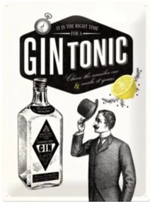 Plechová cedule Gin Tonic