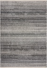 Flair Rugs, AKCE: 240x320 cm Kusový koberec Santiago Camino Black/White, černobílá, ložnice