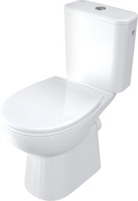 Deante Deante, WC kombi 635x350x755 mm + toaletní WC sedátko, bílá lesklá, DEA-CDFD6RPS