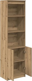 Komoda dub artisan 50x35x180 cm kompozitní dřevo 3328470