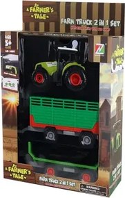RAPPA Traktor s vlečkou se zvukem a světlem / od 3 let