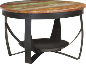 vidaXL Konferenční stolek Ø 68 x 43 cm masivní recyklované dřevo [320796]