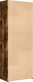 Skříň highboard kouřový dub 70 x 42,5 x 185 cm kompozitní dřevo 3281375