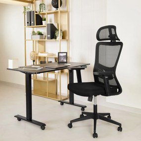 Ergonomické křeslo Piozano – Černé