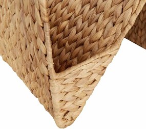 Stojan na časopisy 31 x 31 x 31 cm vodní hyacint 245494