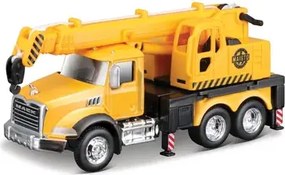 Maisto - Mack Granite trucks, jeřáb