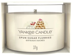 Yankee Candle Votivní svíčka ve skle Spun Sugar Flurries, 37g