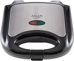 Adler AD 3015 / Sendvičovač / 750W / 2 sendviče / černá
