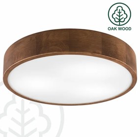 Brilagi - LED Stropní svítidlo CARVALHO 3xE27/60W/230V dub třešeň pr. 47 cm