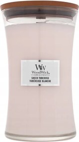 WoodWick Sheer Tuberose vonná svíčka 610 g