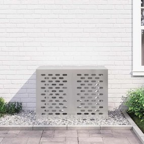vidaXL Ochrana klimatizace Stříbrná 100 x 50 x 70 cm [865901]