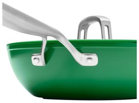 Wok pánev s poklicí/s keramickým povrchem ø 28 cm Meda 3.0 – FABINI