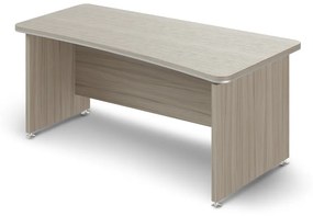 Ergonomický stůl TopOffice 180 x 94,8 cm, pravý, driftwood