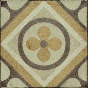 Dlažba Ragno Ottocento ambra 20x20 cm mat OTR86X