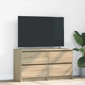 TV skříňka dub sonoma 100x35x54 cm kompozitní dřevo