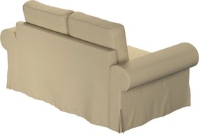 Potah na pohovku IKEA Backabro 2-místná, rozkládací barva zelená látka pletený vzor