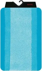 SPIRELLA Koupelnová předložka BALANCE tyrkysová 70 x 120 cm / Polyeste