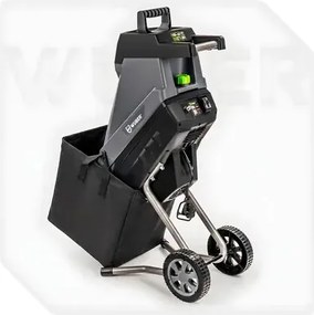 WUB W94205 / Zahradní drtič / Nožový systém / 2500 W / Koš 45 l